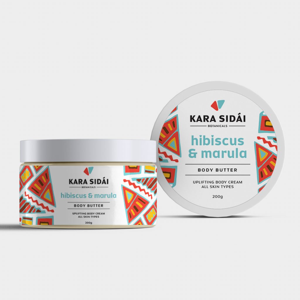 Hibiscus & Marula Body Butter - Kara Sidai